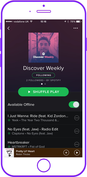 Spotify - Bootstrap